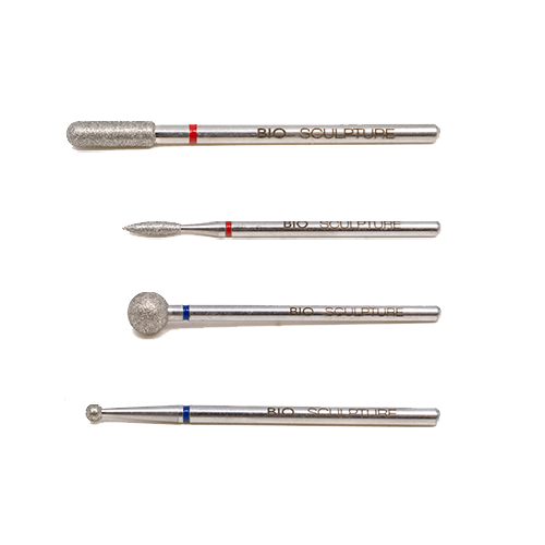 E-FILE CUTICLE BIT KIT (4 BITS) – Bio Sculpture USA